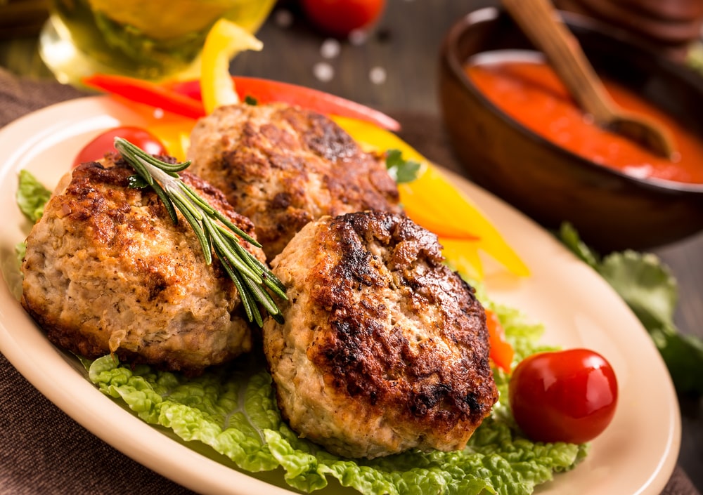 Mouth-watering Turkey Patties with Rosemary | Air Fryer